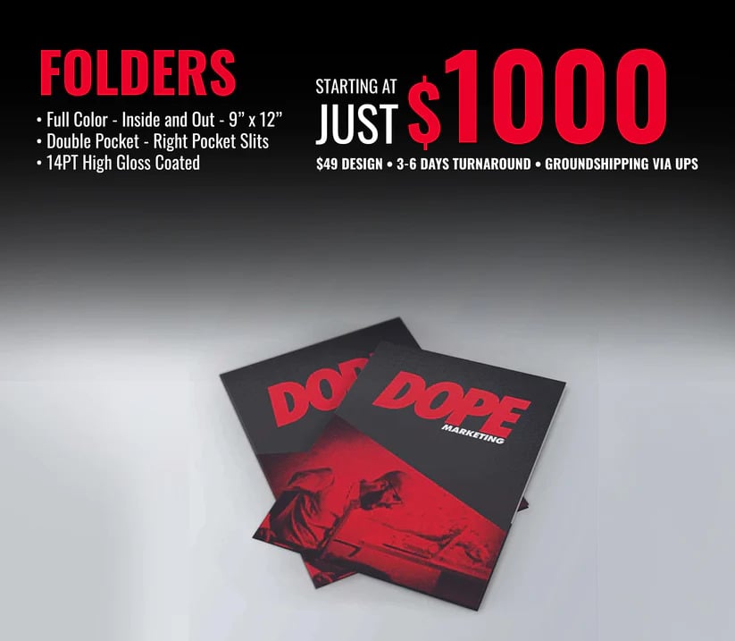 Folders | DOPE Marketing